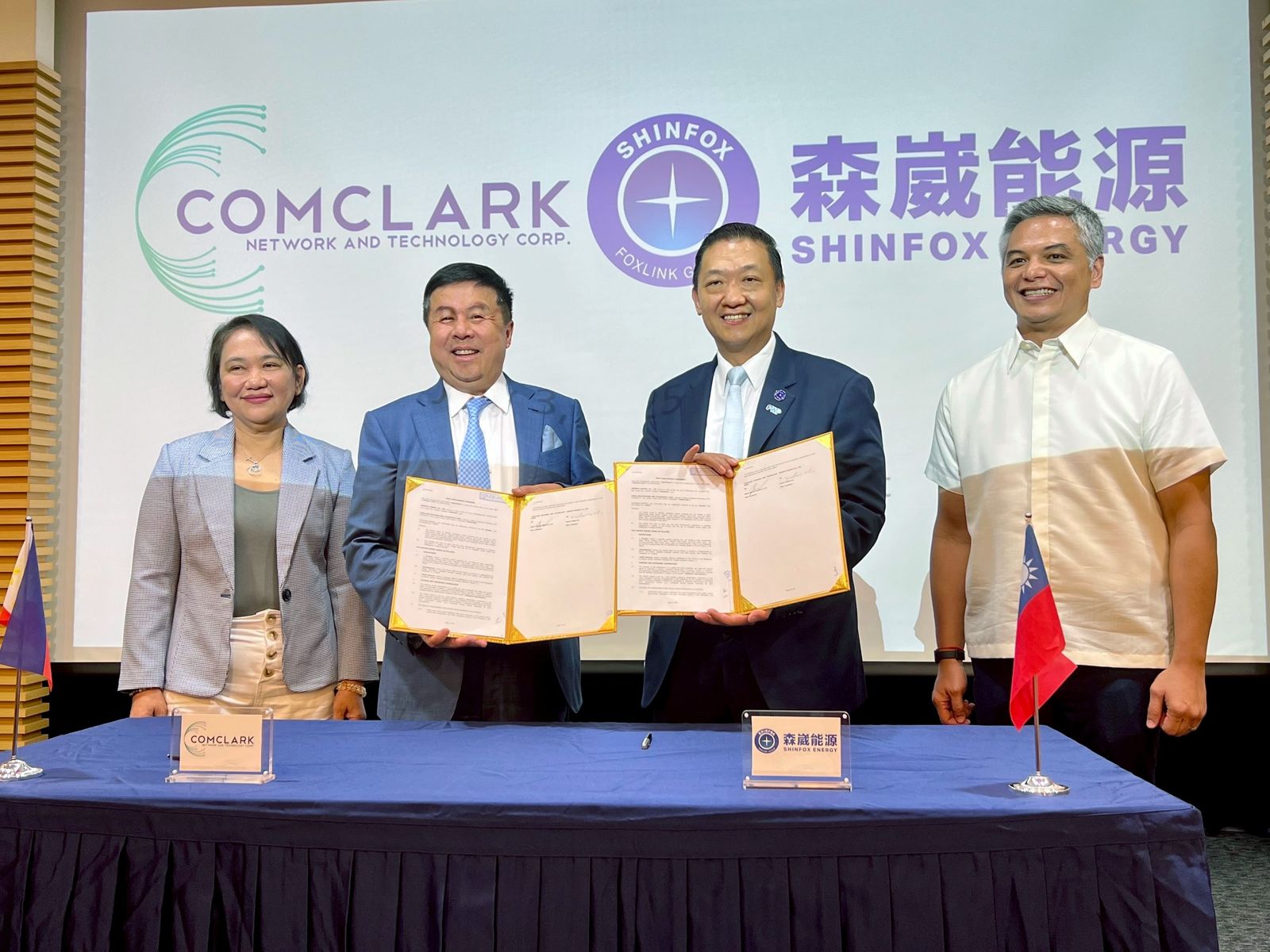 正崴集團旗下森崴能源前進菲律賓 與ComClark集團簽約合作多種綠能發電、銷售